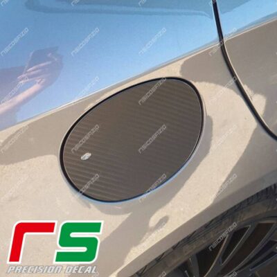 adhésifs Alfa Romeo Giulietta effet carbone sticker trappe a essence