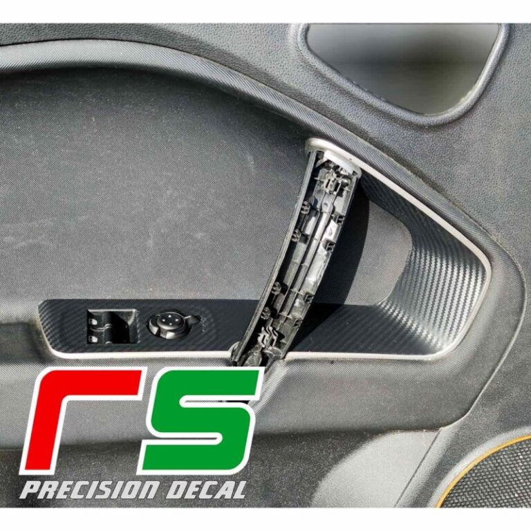 Alfa Romeo Mito Decal mouldings door carbonlook tuning stickers