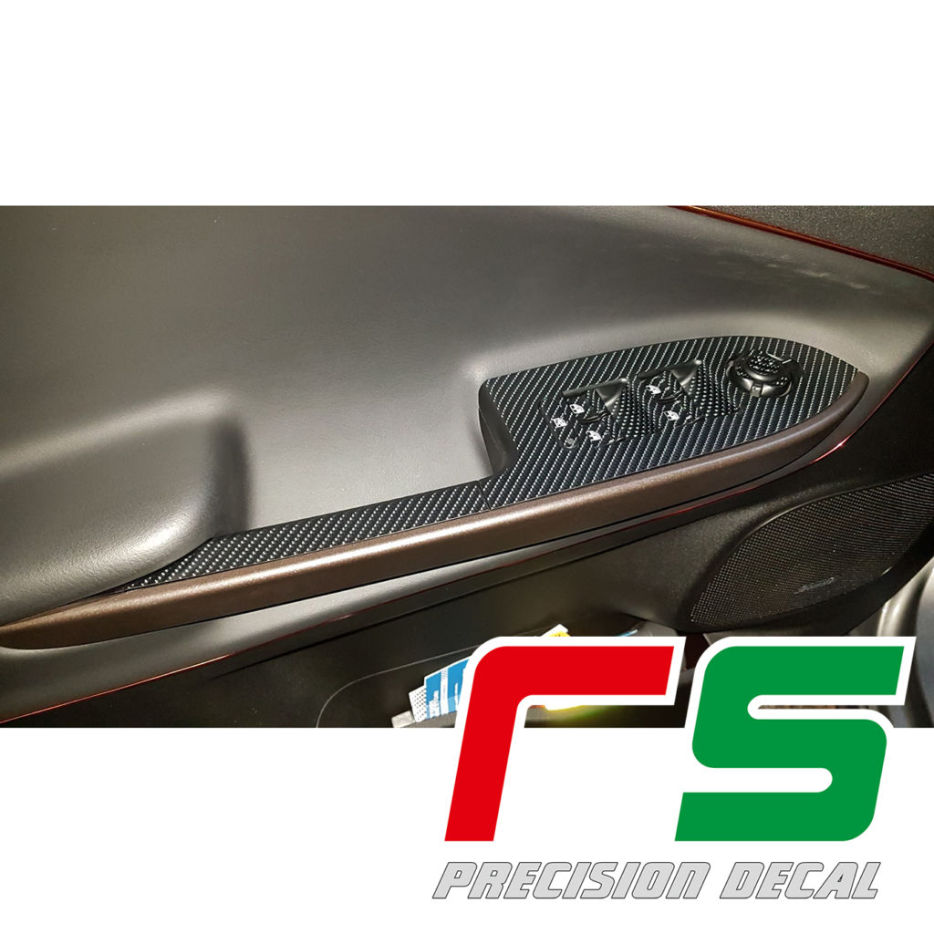 stickers Alfa Romeo Giulietta Decal carbonlook island window regulators ...