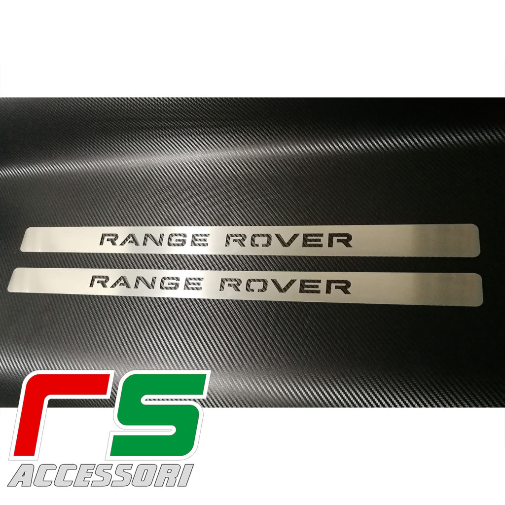 sill plate sill board Range Rover Evoque coupè in stainless steel